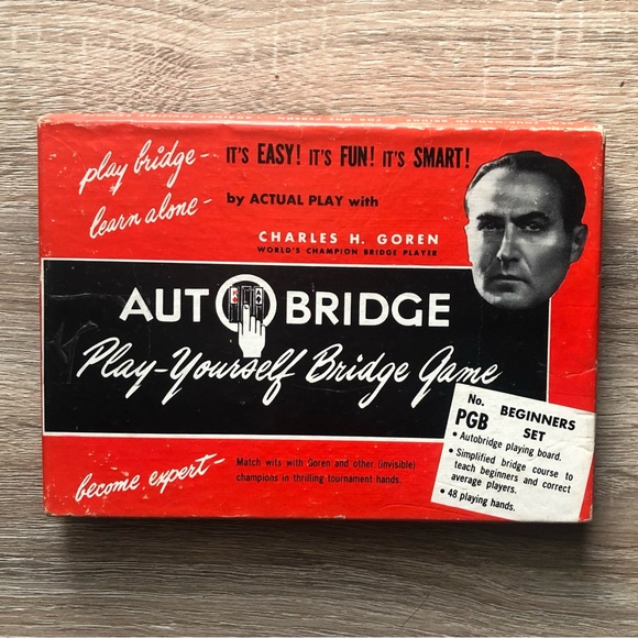Games | Autobridge Playyourself Bridge Game Goren Charles H | Poshmark